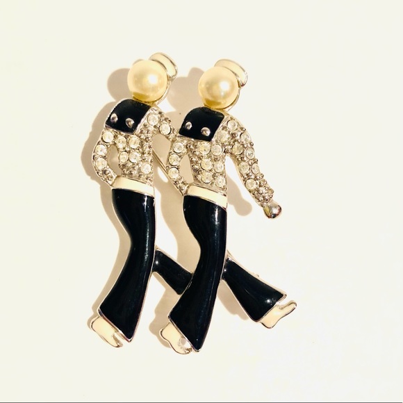 Wendy Gell | Jewelry | Collectible Wendy Gell Strolling Navy Sailors ...